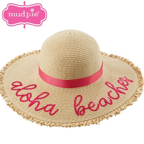 Mud Pie | Accessories | Mud Pie Aloha Beaches Sequin Hat | Poshmark